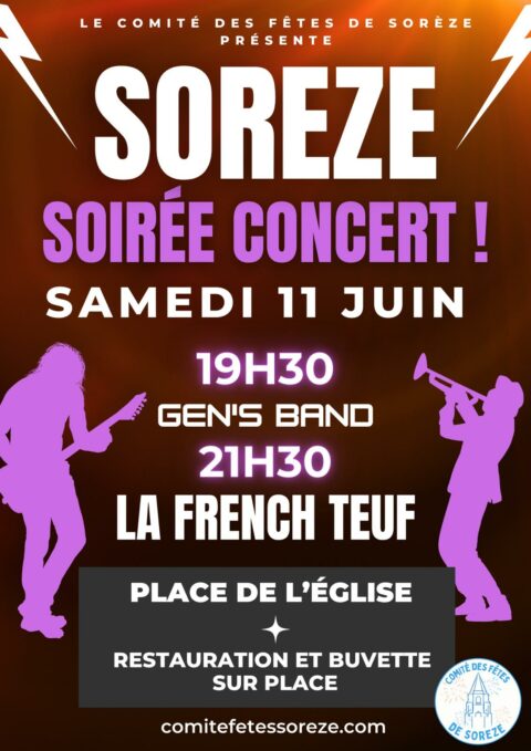 Soirée Concert ! - Ville de Sorèze